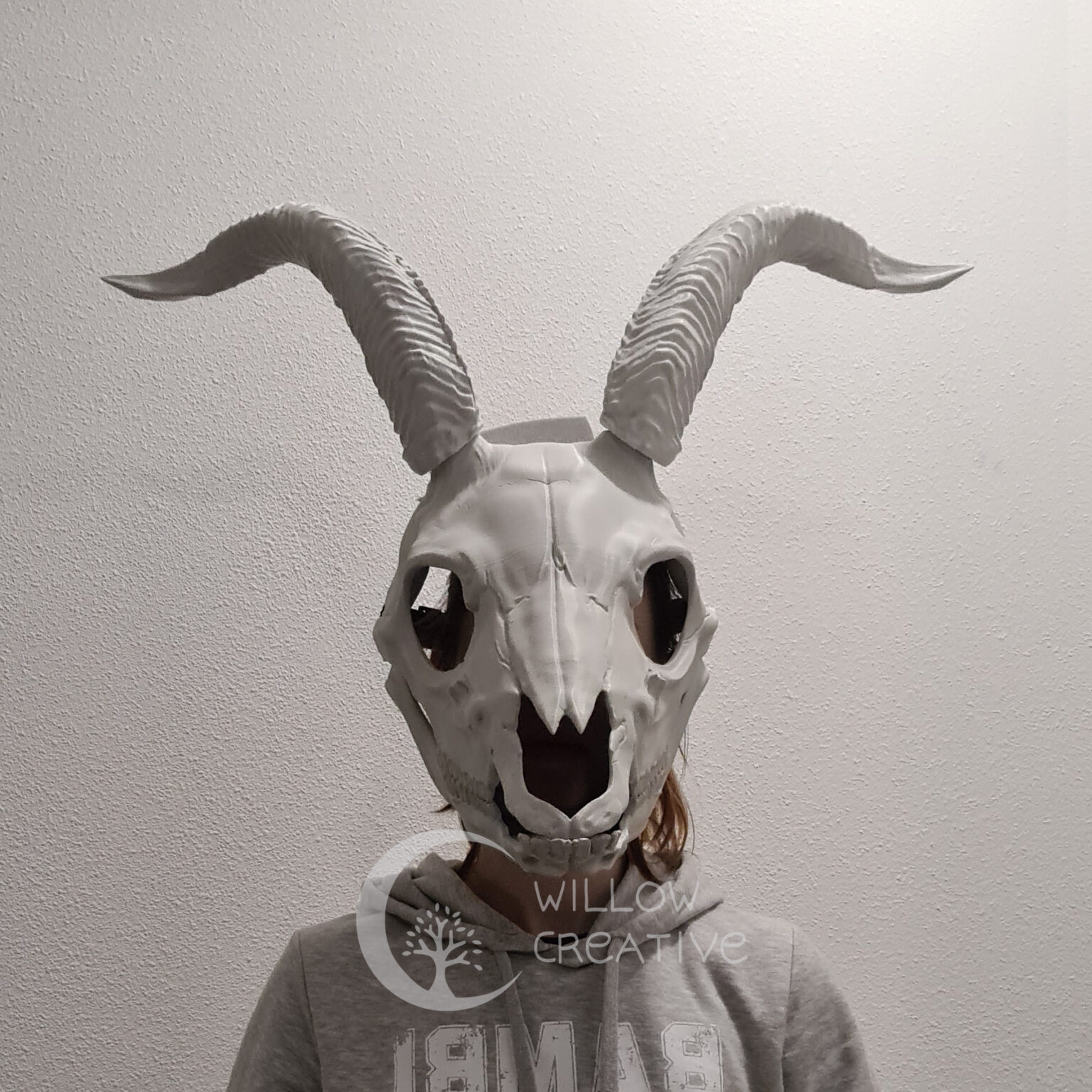 Goat skull mask – Willow Creative