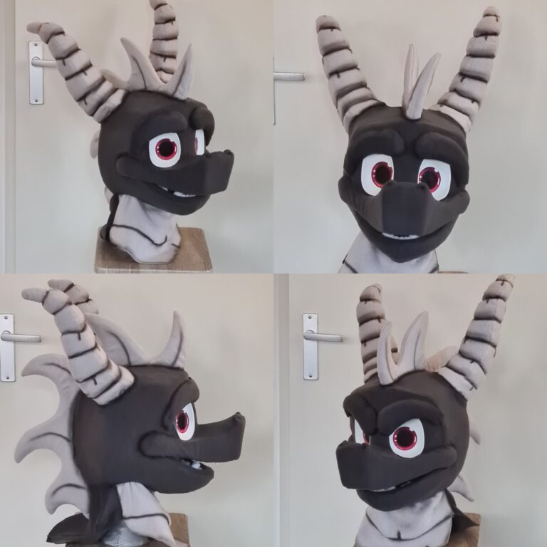 Fleece mascot head *MADE-TO-ORDER* – Willow Creative