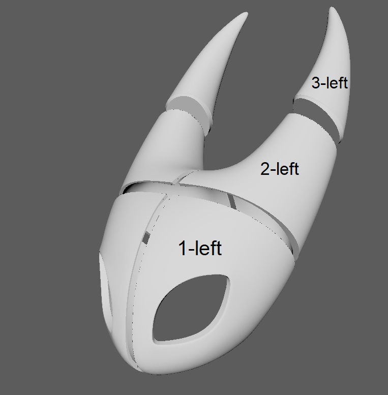 STL model Hornet mask (Silksong) – Willow Creative